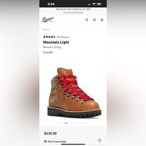 Danner | Shoes | Nib Reese Witherspoons Danner Mountain Light Cascade ...